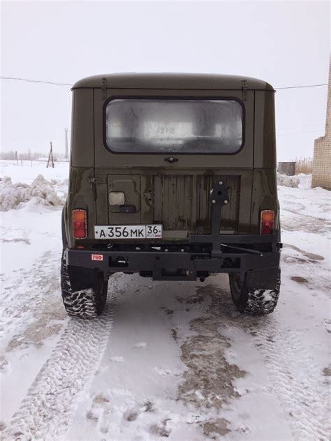 Взял усиленный передний, задний бампер риф с установочным местом под ...