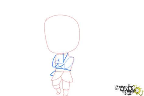 How To Draw Chibi Kristoff From Frozen Drawingnow