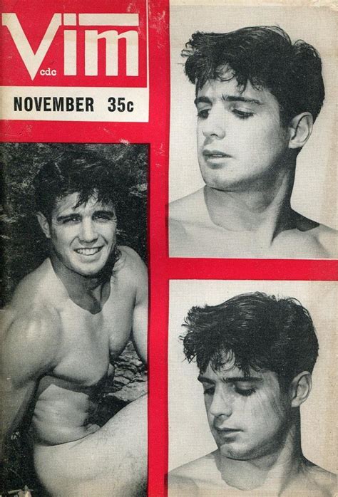 Vintage November 1957 Male Physique Magazine Vim Iconic Photographers