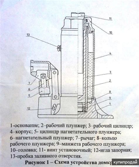 ремкомплект домкрата 5 тонн ШААЗ, 2 поколения в Москве