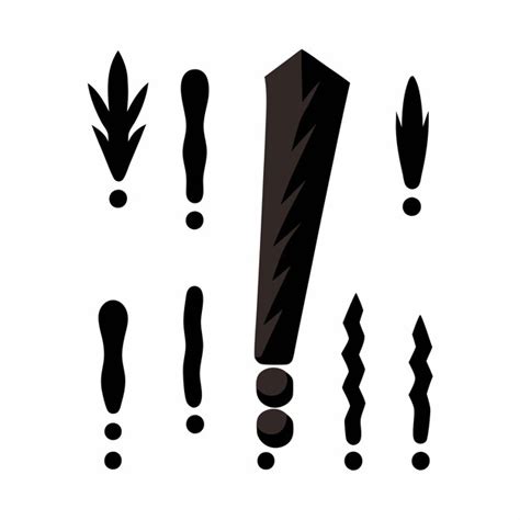 Sketch Doodle Hand Drawn Exclamation Mark Exclamation Mark Punctuation