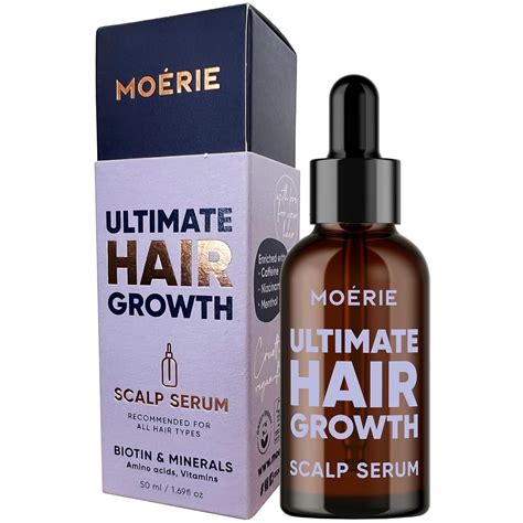 Moerie Ultimate Hair Growth Serum For Natural Hair Regrowth And Thickening Anti