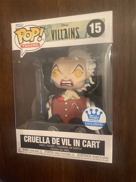 Funko Trains Cruella De Vil In Cart Funko Shop 15 EBay