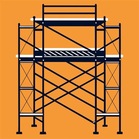 Premium Vector Essential Scaffolding Solutions For Construction Worksites