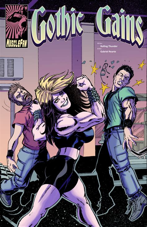 Gothic Gains 2 Big Mighty Goth Ex Gf By Muscle Fan Comics On Deviantart