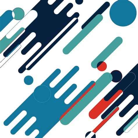 Premium Vector Rounded Lines Background