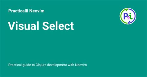 Visual Select Practicalli Neovim
