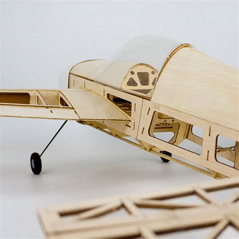 F3a Ex330 Electric Balsa Wood Airplane Rc Plane Assembly Kit 1000mm