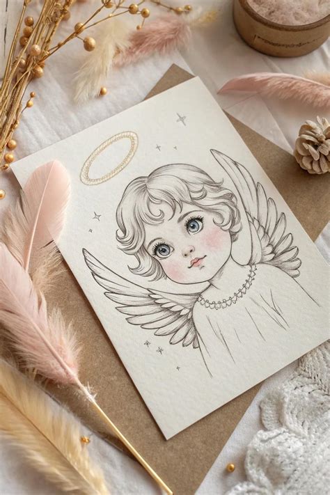 9 Inspiring Angel Drawing Ideas To Try Today