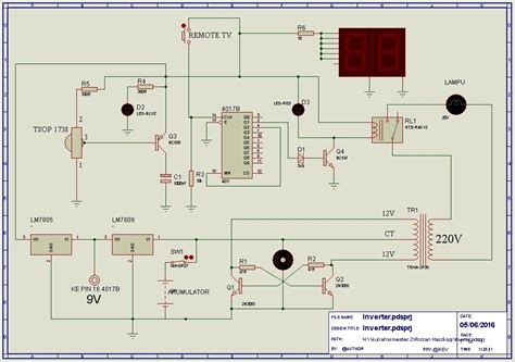 Gaya Terbaru Rangkaian Inverter Sederhana Skema Inverter