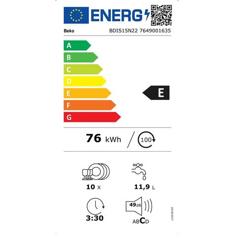 Beko Einbau-Geschirrspüler 45 cm vollintegriert