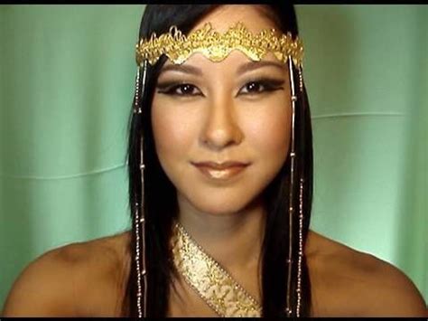 Egyptian Queen Makeup Tutorial DIY Headdress Queen Makeup Makeup