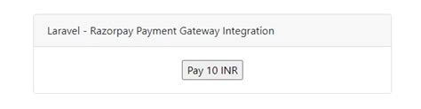 Razorpay Payment Gateway Integration In Laravel Shoutsdev