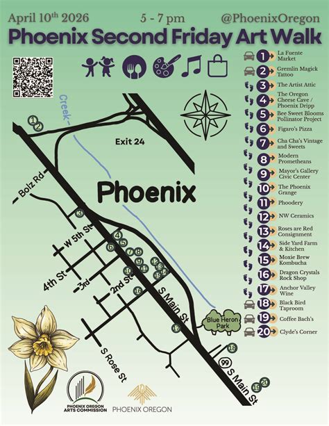 Second Friday Art Walk Phoenix Oregon