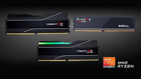 芝奇推出Trident Z5 Neo焰锋戟 Flare X5烈焰枪 DDR5系列 专为AMD Ryzen 7000平台打造 哔哩哔哩