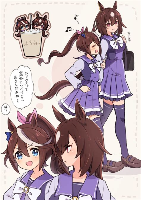 Tokai Teio And Sirius Symboli Umamusume Drawn By Mi3iy Danbooru
