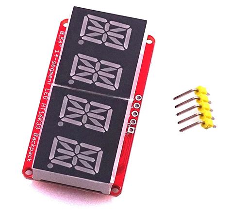 ht16k33 0 54 alphanumeric led display module — pmd way