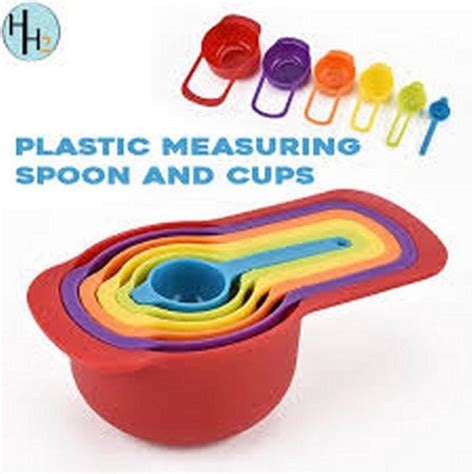 Plastic Colorful Measuring Spoon Measuring Cup Pcs Set Multi Function Spoons Kitchen Tools Set