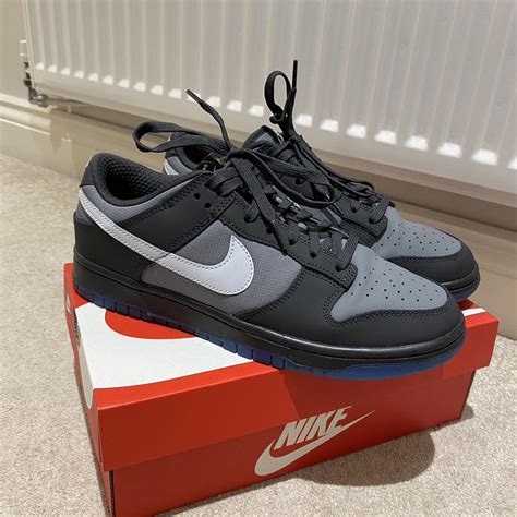 Nike Grey Anthracite Dunks Mens Size 8 Great Depop