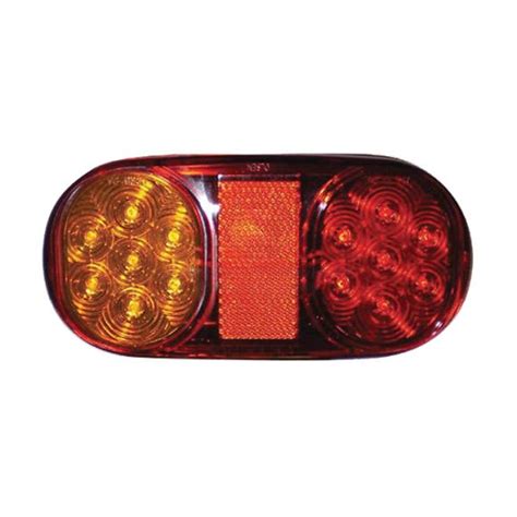 Led Trailer Lights With Cable And Number Plate Light Lhs 162mm North Coast Boating Centrenorth