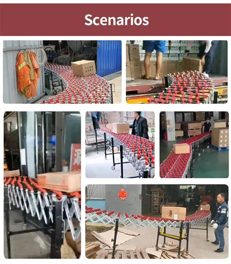 Gravity Roller Conveyor Manufacturing Foldable Conveyor Free Flexible