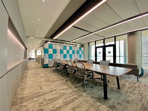Office Ceiling Fabric Wrapped Acoustic Panel Board Fireproof Noise