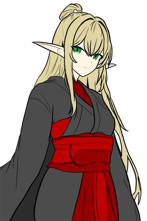 Dnd Elf Samurai By King0fscrubz On Deviantart