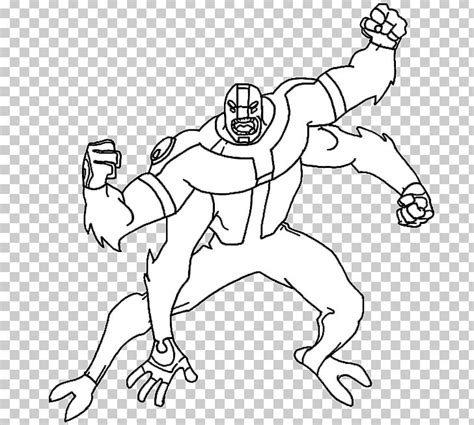 Four Arms Coloring Pages