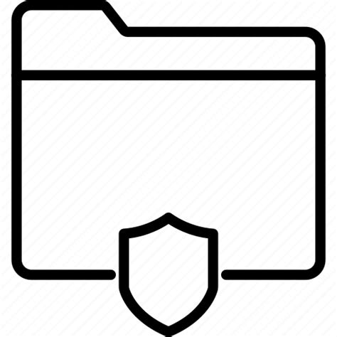Secure Folder Documnet Storage Icon Download On Iconfinder