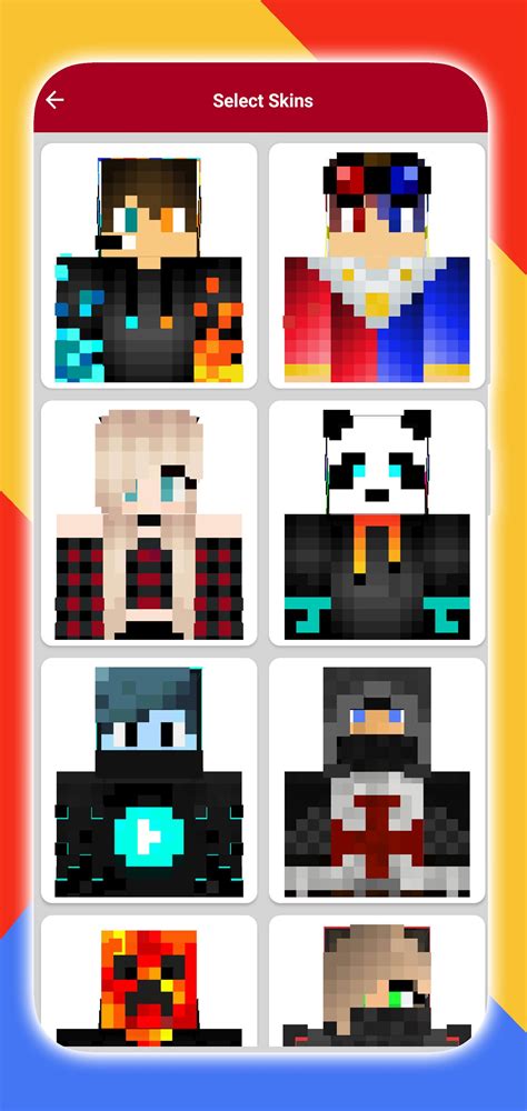 Youtuber Skins For Minecraft Apk Download For Android Latest Version