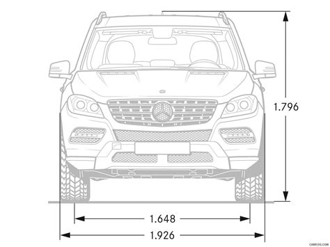 2012 Mercedes Benz M Class Dimensions Wallpaper 169