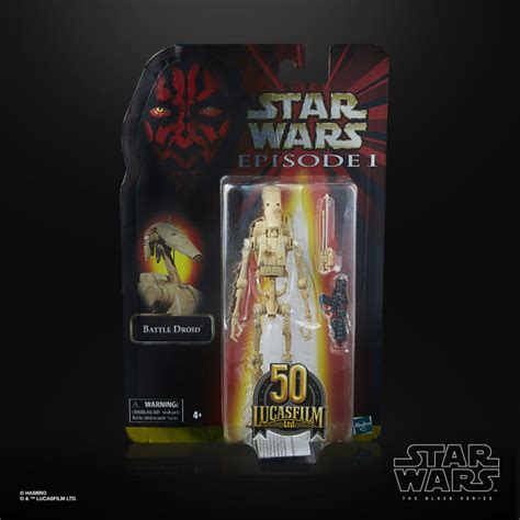 Star Wars Black Series 6 Inch Action Figure The Phantom Menace 50th