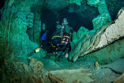 2 Different Divings In Dos Ojos Cenote For Certified Divers In Tulum