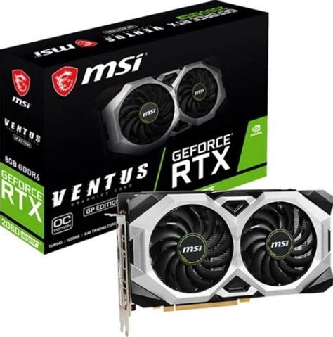MSI GeForce RTX 2060 Super Ventus GP OC Graphics Card | 912-V375-253 / ...