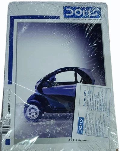 Plastic Cover Spiral Bound Doms Exercise Notebook Size A4 At Rs 80