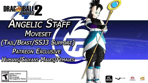 Dbxv2 Mods Angelic Staff Moveset Youtube