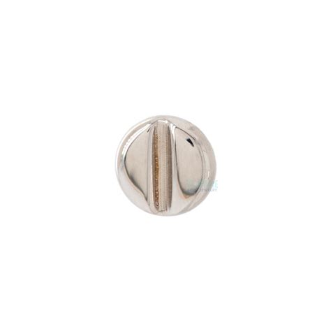 Anatometal Threadless Titanium Flathead Disk End Starfire Body
