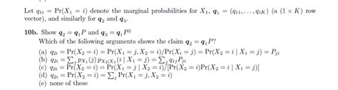 Solved Consider Three Rvs X1x2x3 With Finite Sample