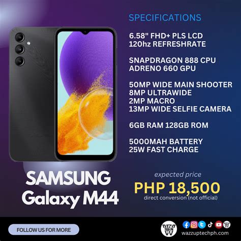 Samsung Galaxy M44 with Snapdragon 888 launched in South Korea