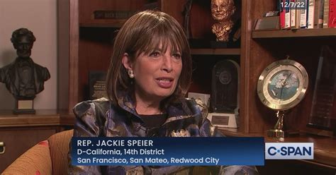 Representative Jackie Speier Reflects On Her Career In Politics C