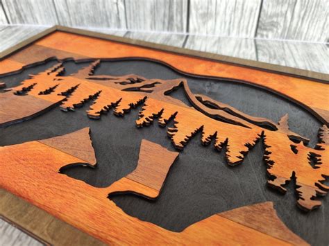 Bear Panel Laser Cut Files SVG DXF Vector Plans Glowforge File