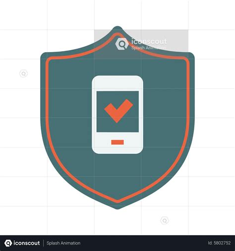 Cyber Security Mobile Edition Animated Icon Download In Json Lottie Or