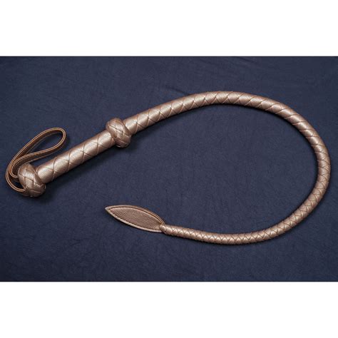 Bdsm Golden Dragon Tail Whipvegan Leather Single Tail Etsy