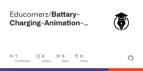 github educornerz battary charging animation html css