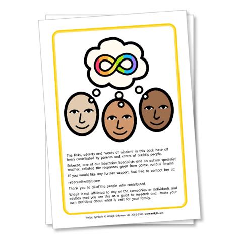 Autism Support Pack Widgit