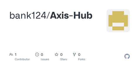 Github Bank124axis Hub
