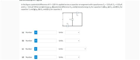 Solved In The Figure A Potential Difference Of V V Is Chegg