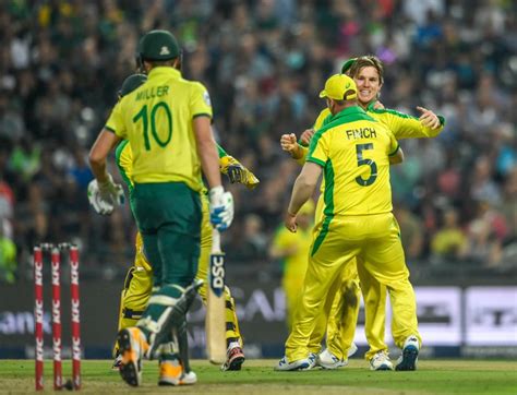 Agar Hat Trick As Australia Rout Proteas By 107 Runs