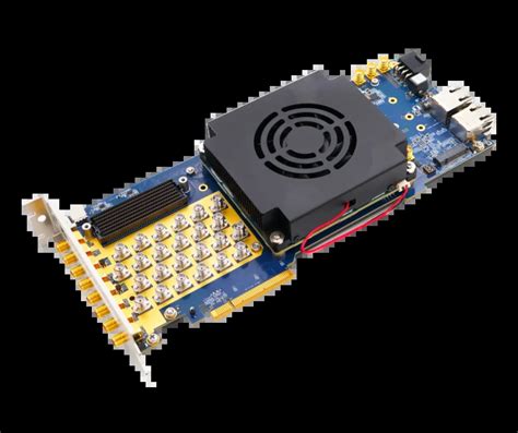 Zu49dr Rfsoc Pcie Card For Quantum Photonic Computing