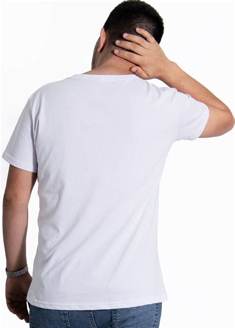 Camiseta Masculina Manga Curta Radio Branca Promen